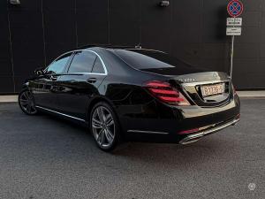 Black Mercedes-Benz S 400 2017 in Siauliai, with an engine capacity of 2.93 L and mileage of 212 thousand km for 41000 €, photo 6 on AUTOMOTO.COM.LV