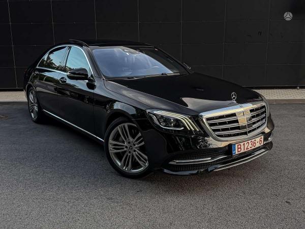 Black Mercedes-Benz S 400 2017 in Siauliai, with an engine capacity of 2.93 L and mileage of 212 thousand km for 41000 €, photo 7 on AUTOMOTO.COM.LV