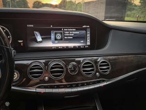 Black Mercedes-Benz S 400 2017 in Siauliai, with an engine capacity of 2.93 L and mileage of 212 thousand km for 41000 €, photo 27 on AUTOMOTO.COM.LV