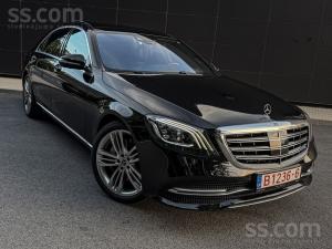 Black Mercedes-Benz S 400 2017 in Jelgava, with an engine capacity of 3.00 L and mileage of 214 thousand km for 41800 €, photo  on AUTOMOTO.COM.LV