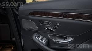 Black Mercedes-Benz S 400 2017 in Jelgava, with an engine capacity of 3.00 L and mileage of 214 thousand km for 41800 €, photo 12 on AUTOMOTO.COM.LV