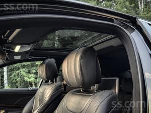 Black Mercedes-Benz S 400 2017 in Jelgava, with an engine capacity of 3.00 L and mileage of 214 thousand km for 41800 €, photo 18 on AUTOMOTO.COM.LV