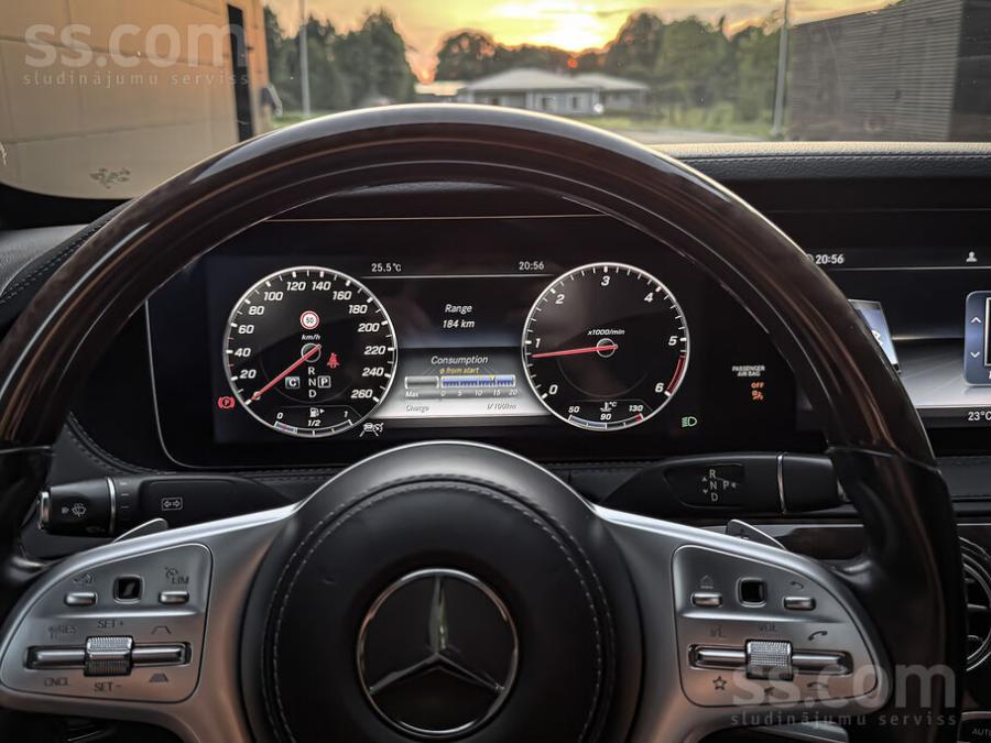 Black Mercedes-Benz S 400 2017 in Jelgava, with an engine capacity of 3.00 L and mileage of 214 thousand km for 41800 €, photo 23 on AUTOMOTO.COM.LV