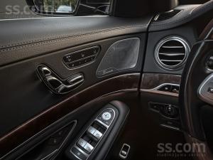Black Mercedes-Benz S 400 2017 in Jelgava, with an engine capacity of 3.00 L and mileage of 214 thousand km for 41800 €, photo 24 on AUTOMOTO.COM.LV