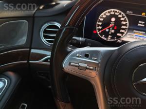 Black Mercedes-Benz S 400 2017 in Jelgava, with an engine capacity of 3.00 L and mileage of 214 thousand km for 41800 €, photo 27 on AUTOMOTO.COM.LV