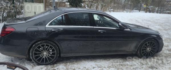 Melns Mercedes-Benz S 400 2017 Rīga, ar dzinēja tilpumu 3.00 L un nobraukumu 203 tūkst. km par 39500 €, foto 7 vietnē AUTOMOTO.COM.LV