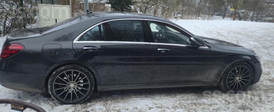 Melns Mercedes-Benz S 400 2017 Rīga, ar dzinēja tilpumu 3.00 L un nobraukumu 203 tūkst. km par 39500 €, foto 7 vietnē AUTOMOTO.COM.LV