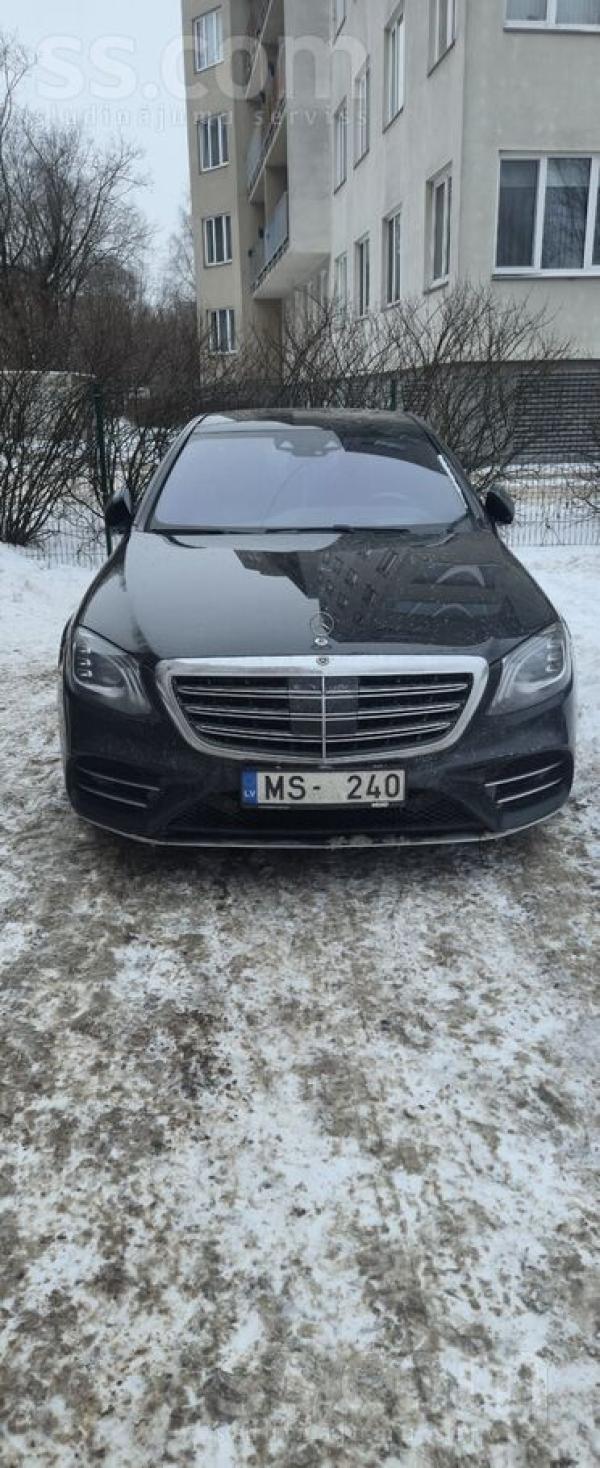 Melns Mercedes-Benz S 400 2017 Rīga, ar dzinēja tilpumu 3.00 L un nobraukumu 203 tūkst. km par 39500 €, foto 8 vietnē AUTOMOTO.COM.LV