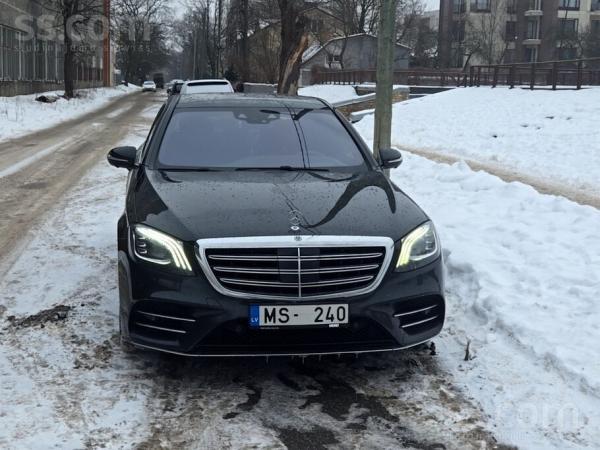 Melns Mercedes-Benz S 400 2017 Rīga, ar dzinēja tilpumu 3.00 L un nobraukumu 203 tūkst. km par 39500 €, foto 9 vietnē AUTOMOTO.COM.LV