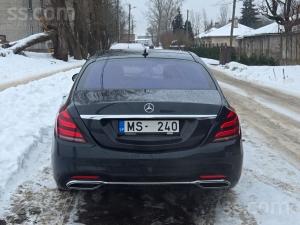 Melns Mercedes-Benz S 400 2017 Rīga, ar dzinēja tilpumu 3.00 L un nobraukumu 203 tūkst. km par 39500 €, foto 10 vietnē AUTOMOTO.COM.LV