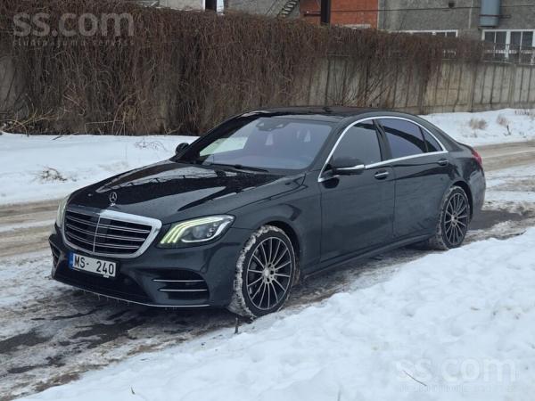 Melns Mercedes-Benz S 400 2017 Rīga, ar dzinēja tilpumu 3.00 L un nobraukumu 203 tūkst. km par 39500 €, foto 11 vietnē AUTOMOTO.COM.LV