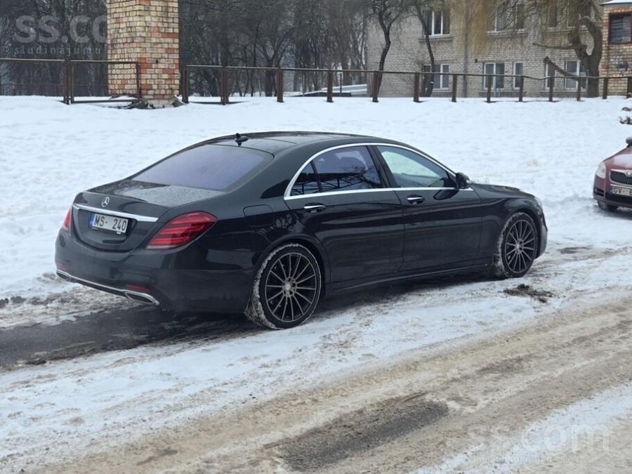 Melns Mercedes-Benz S 400 2017 Rīga, ar dzinēja tilpumu 3.00 L un nobraukumu 203 tūkst. km par 39500 €, foto 13 vietnē AUTOMOTO.COM.LV
