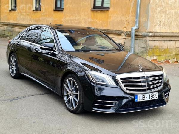 Melns Mercedes-Benz S 400 2018 Rīga, ar dzinēja tilpumu 3.00 L un nobraukumu 276 tūkst. km par 32900 €, foto 3 vietnē AUTOMOTO.COM.LV