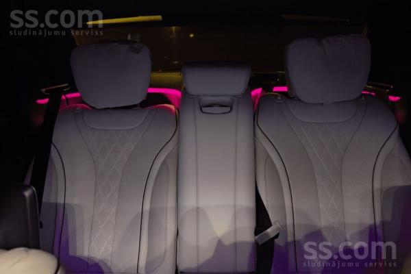 Melns Mercedes-Benz S 400 2018 Rīga, ar dzinēja tilpumu 3.00 L un nobraukumu 276 tūkst. km par 32900 €, foto 7 vietnē AUTOMOTO.COM.LV
