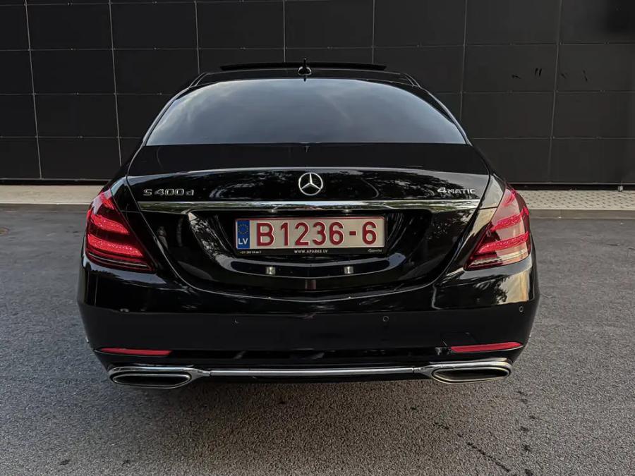 Melns Mercedes-Benz S 400 2018 Jelgava, ar dzinēja tilpumu 3.00 L un nobraukumu 214 tūkst. km par 43000 €, foto 7 vietnē AUTOMOTO.COM.LV