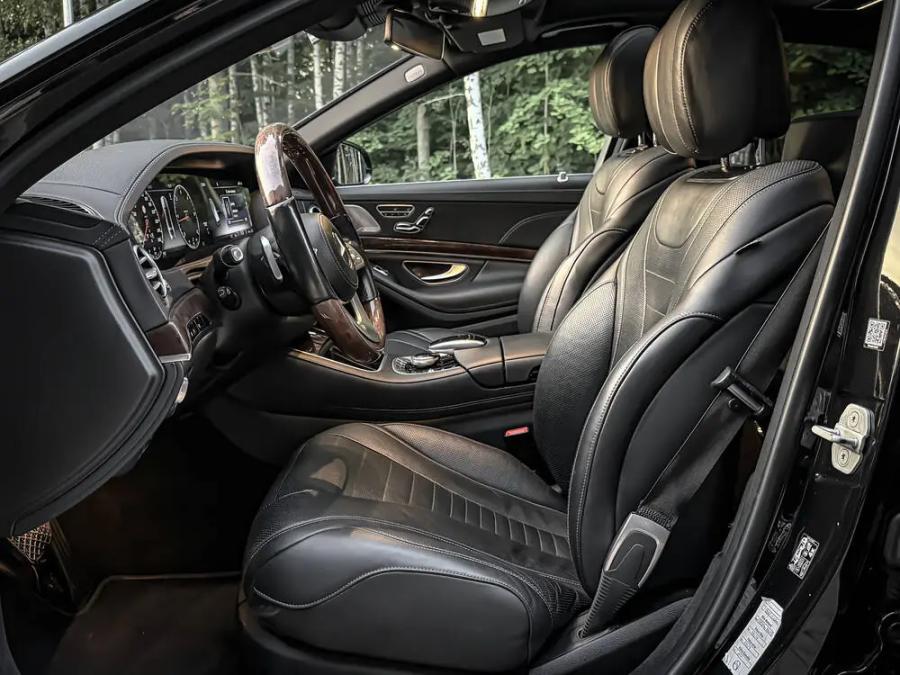 Melns Mercedes-Benz S 400 2018 Jelgava, ar dzinēja tilpumu 3.00 L un nobraukumu 214 tūkst. km par 43000 €, foto 17 vietnē AUTOMOTO.COM.LV
