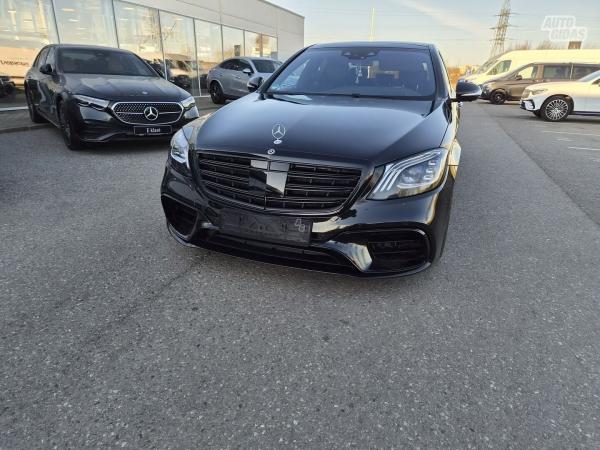 Black Mercedes-Benz S 400 2019 in Kaunas, with an engine capacity of 2.90 L and mileage of 125 thousand km for 39000 €, photo 4 on AUTOMOTO.COM.LV
