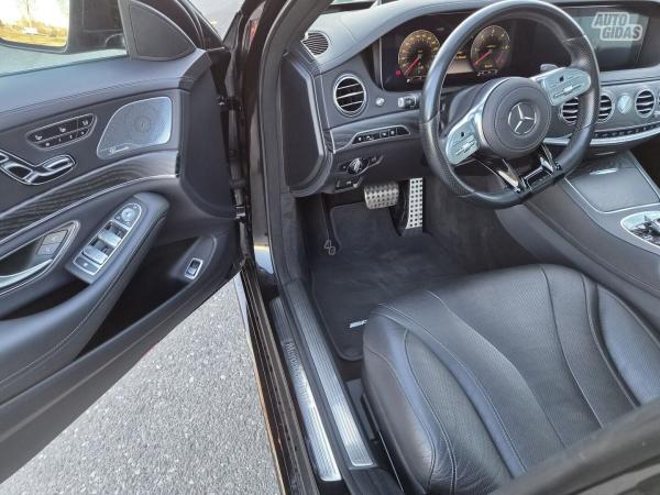 Black Mercedes-Benz S 400 2019 in Kaunas, with an engine capacity of 2.90 L and mileage of 125 thousand km for 39000 €, photo 5 on AUTOMOTO.COM.LV