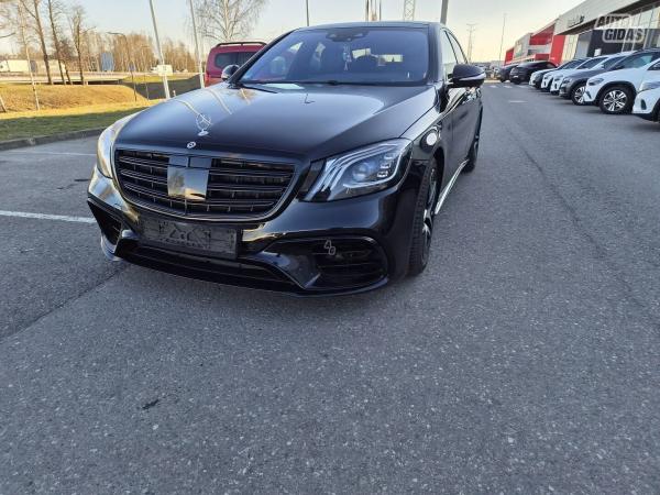 Black Mercedes-Benz S 400 2019 in Kaunas, with an engine capacity of 2.90 L and mileage of 125 thousand km for 39000 €, photo 10 on AUTOMOTO.COM.LV