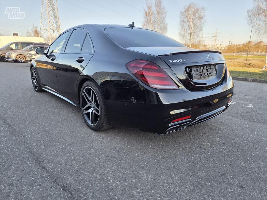 Melns Mercedes-Benz S 400 2019 Kauņa, ar dzinēja tilpumu 2.90 L un nobraukumu 125 tūkst. km par 39000 €, foto 13 vietnē AUTOMOTO.COM.LV