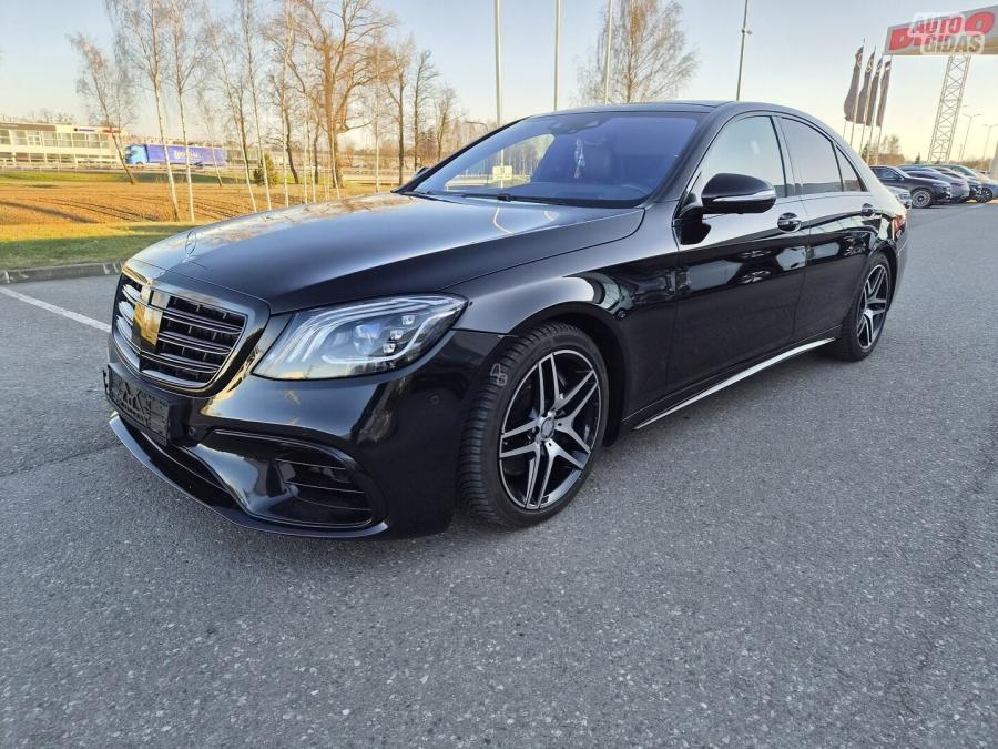 Melns Mercedes-Benz S 400 2019 Kauņa, ar dzinēja tilpumu 2.90 L un nobraukumu 125 tūkst. km par 39000 €, foto 14 vietnē AUTOMOTO.COM.LV