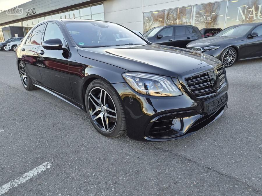 Melns Mercedes-Benz S 400 2019 Kauņa, ar dzinēja tilpumu 2.90 L un nobraukumu 125 tūkst. km par 39000 €, foto 16 vietnē AUTOMOTO.COM.LV
