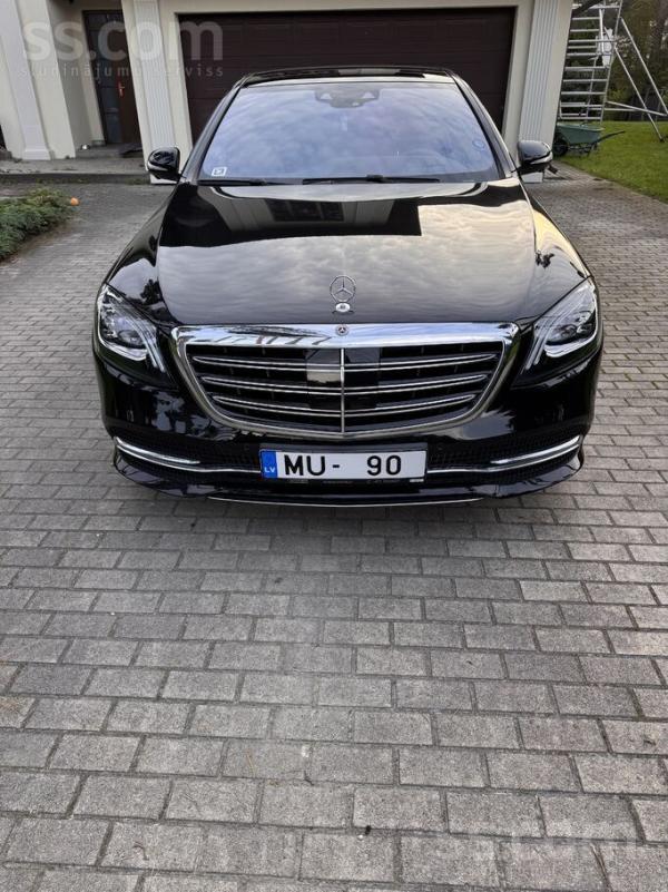 Melns Mercedes-Benz S 400 2019 Rīga, ar dzinēja tilpumu 3.00 L un nobraukumu 74 tūkst. km par 56000 €, foto 6 vietnē AUTOMOTO.COM.LV