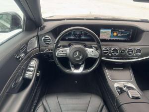 Melns Mercedes-Benz S 400 2020 Kauņa, ar dzinēja tilpumu 3.00 L un nobraukumu 285 tūkst. km par 30500 €, foto 19 vietnē AUTOMOTO.COM.LV