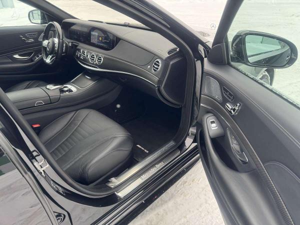 Black Mercedes-Benz S 400 2020 in Kaunas, with an engine capacity of 3.00 L and mileage of 285 thousand km for 30500 €, photo 10 on AUTOMOTO.COM.LV
