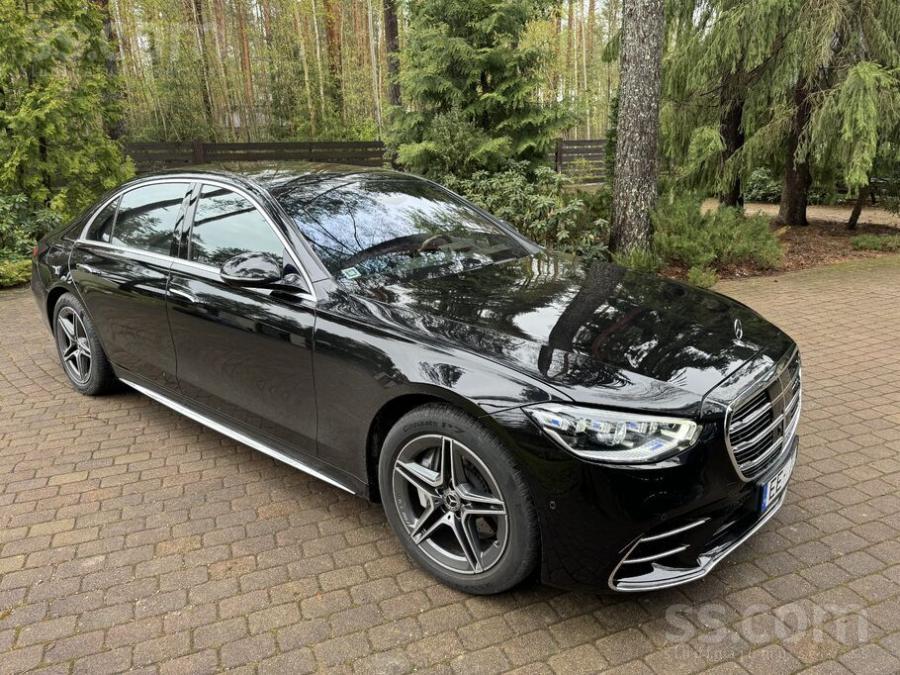 Melns Mercedes-Benz S 400 2021 Rīga, ar dzinēja tilpumu 2.90 L un nobraukumu 120 tūkst. km par 110000 €, foto 2 vietnē AUTOMOTO.COM.LV