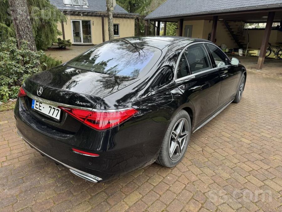 Melns Mercedes-Benz S 400 2021 Rīga, ar dzinēja tilpumu 2.90 L un nobraukumu 120 tūkst. km par 110000 €, foto 3 vietnē AUTOMOTO.COM.LV