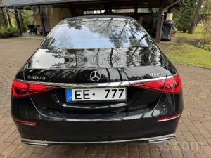Melns Mercedes-Benz S 400 2021 Rīga, ar dzinēja tilpumu 2.90 L un nobraukumu 120 tūkst. km par 110000 €, foto 4 vietnē AUTOMOTO.COM.LV