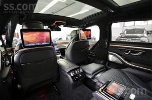 Melns Mercedes-Benz S 400 2021 Rīga, ar dzinēja tilpumu 2.90 L un nobraukumu 120 tūkst. km par 110000 €, foto 25 vietnē AUTOMOTO.COM.LV