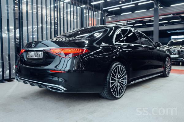 Melns Mercedes-Benz S 400 2021 Rīga, ar dzinēja tilpumu 3.00 L un nobraukumu 82 tūkst. km par 85000 €, foto 8 vietnē AUTOMOTO.COM.LV