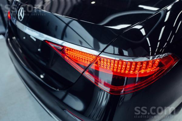 Melns Mercedes-Benz S 400 2021 Rīga, ar dzinēja tilpumu 3.00 L un nobraukumu 82 tūkst. km par 85000 €, foto 9 vietnē AUTOMOTO.COM.LV