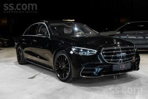 Melns Mercedes-Benz S 400 2021 Rīga, ar dzinēja tilpumu 3.00 L un nobraukumu 59 tūkst. km par 85000 €, foto 4 vietnē AUTOMOTO.COM.LV