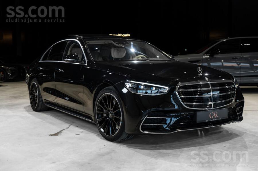Melns Mercedes-Benz S 400 2021 Rīga, ar dzinēja tilpumu 3.00 L un nobraukumu 59 tūkst. km par 85000 €, foto 4 vietnē AUTOMOTO.COM.LV