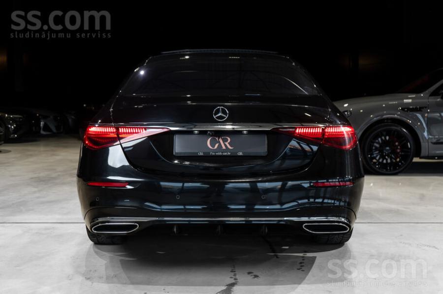 Melns Mercedes-Benz S 400 2021 Rīga, ar dzinēja tilpumu 3.00 L un nobraukumu 59 tūkst. km par 85000 €, foto 6 vietnē AUTOMOTO.COM.LV