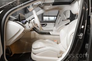 Melns Mercedes-Benz S 400 2021 Rīga, ar dzinēja tilpumu 3.00 L un nobraukumu 59 tūkst. km par 85000 €, foto 9 vietnē AUTOMOTO.COM.LV