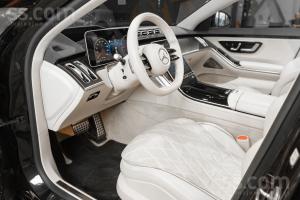 Melns Mercedes-Benz S 400 2021 Rīga, ar dzinēja tilpumu 3.00 L un nobraukumu 59 tūkst. km par 85000 €, foto 10 vietnē AUTOMOTO.COM.LV