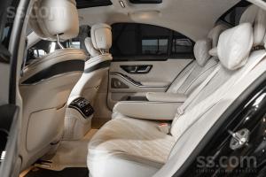 Melns Mercedes-Benz S 400 2021 Rīga, ar dzinēja tilpumu 3.00 L un nobraukumu 59 tūkst. km par 85000 €, foto 14 vietnē AUTOMOTO.COM.LV