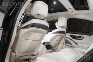 Melns Mercedes-Benz S 400 2021 Rīga, ar dzinēja tilpumu 3.00 L un nobraukumu 59 tūkst. km par 85000 €, foto 15 vietnē AUTOMOTO.COM.LV