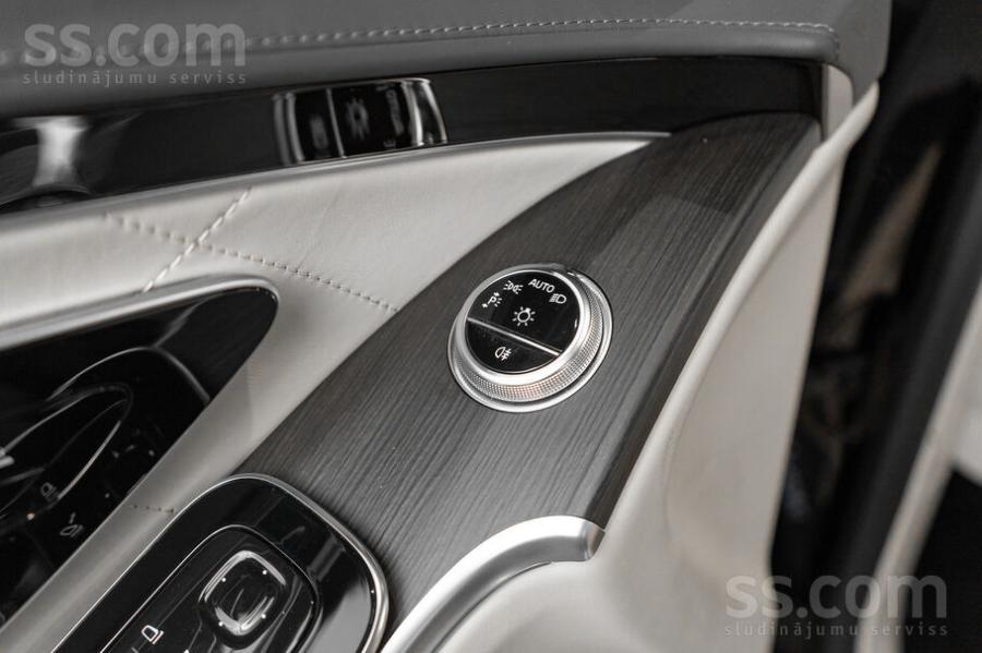 Melns Mercedes-Benz S 400 2021 Rīga, ar dzinēja tilpumu 3.00 L un nobraukumu 59 tūkst. km par 85000 €, foto 19 vietnē AUTOMOTO.COM.LV