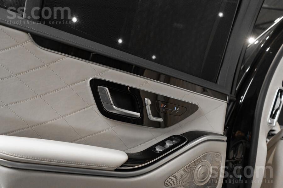Melns Mercedes-Benz S 400 2021 Rīga, ar dzinēja tilpumu 3.00 L un nobraukumu 59 tūkst. km par 85000 €, foto 31 vietnē AUTOMOTO.COM.LV