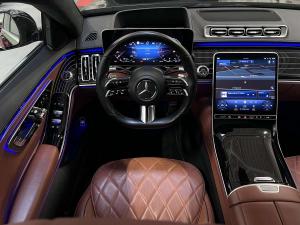 Black Mercedes-Benz S 400 2021 in Vilnius, with an engine capacity of 2.93 L and mileage of 109 thousand km for 80490 €, photo 23 on AUTOMOTO.COM.LV