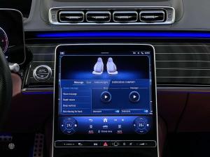 Black Mercedes-Benz S 400 2021 in Vilnius, with an engine capacity of 2.93 L and mileage of 109 thousand km for 80490 €, photo 27 on AUTOMOTO.COM.LV
