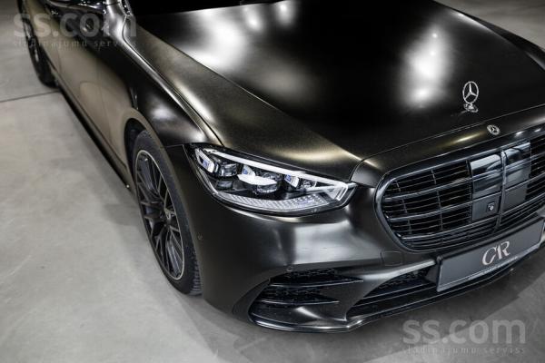 Мерседес С 400 2021 в Рига на AUTOMOTO.COM.LV Черный Мерседес С 400 2021 в Рига, объемом двигателя 3.00 л и пробегом 67 тыс. км за 81900 €, фото 8 на AUTOMOTO.COM.LV