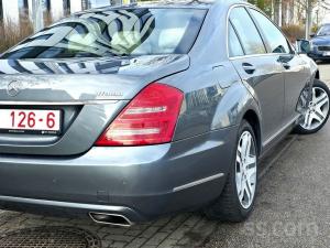 Grey Mercedes-Benz S 400 2009 in Riga, with an engine capacity of 3.50 L and mileage of 163 thousand km for 9850 €, photo 21 on AUTOMOTO.COM.LV