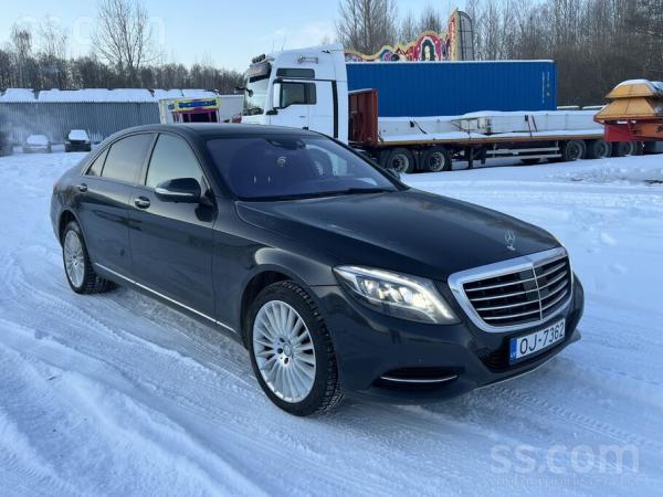 Pelēks Mercedes-Benz S 400 2013 Rīga, ar dzinēja tilpumu 3.50 L un nobraukumu 0 tūkst. km par 16500 €, foto 1 vietnē AUTOMOTO.COM.LV