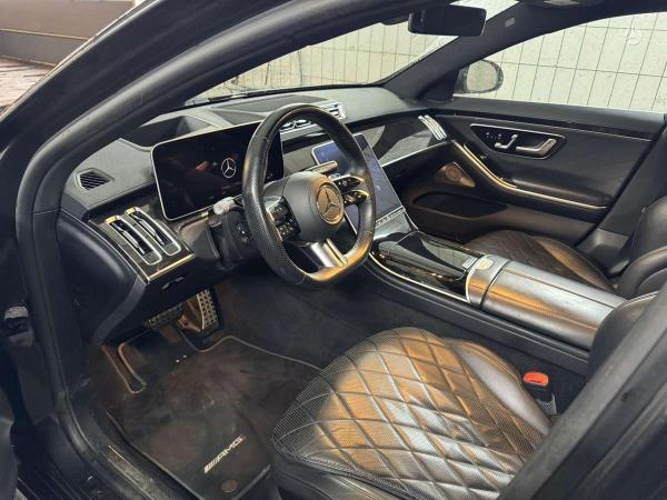 Pelēks Mercedes-Benz S 400 2020 Kauņa, ar dzinēja tilpumu 2.93 L un nobraukumu 120 tūkst. km par 58080 €, foto 4 vietnē AUTOMOTO.COM.LV